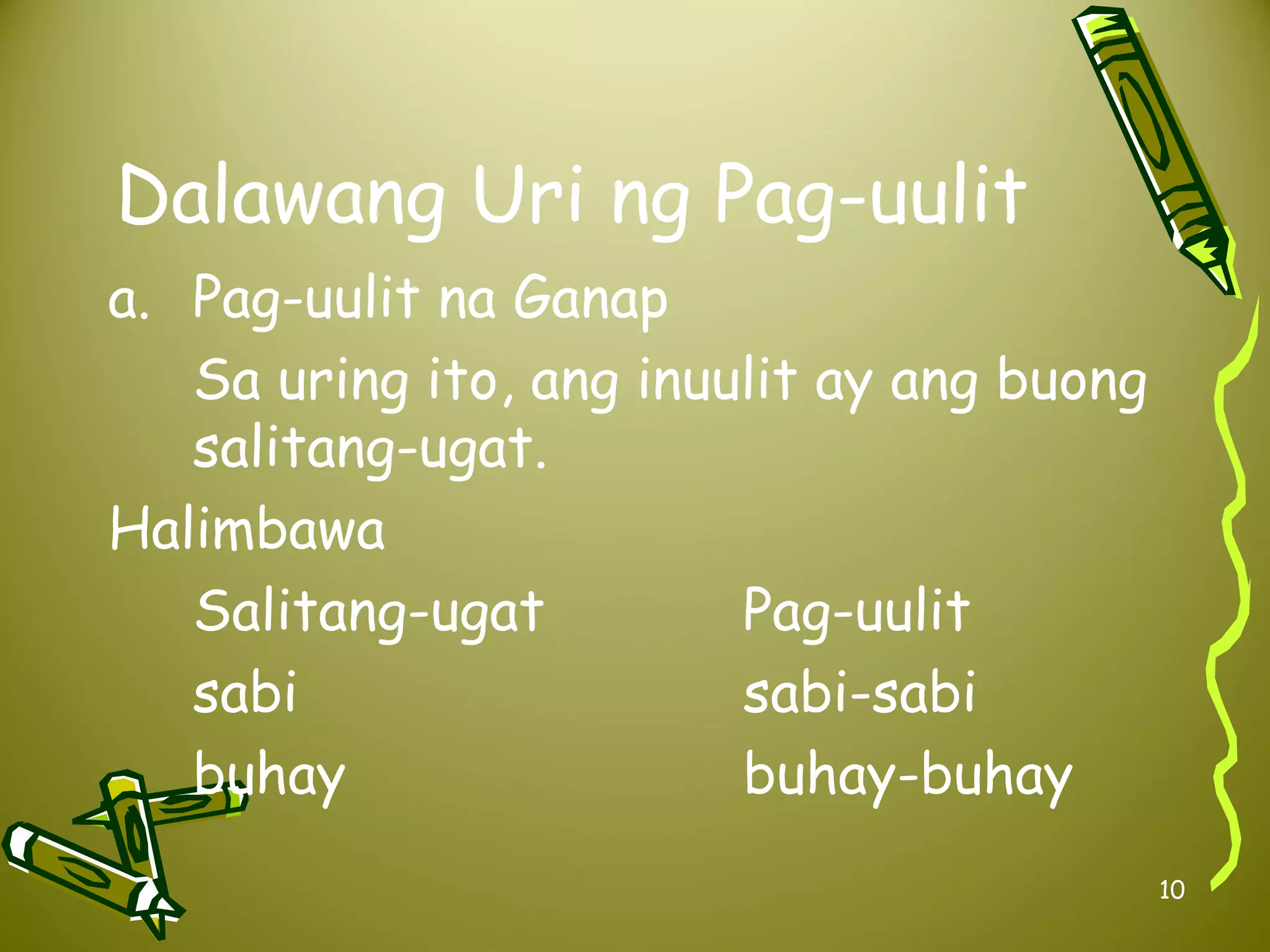 Istruktura ng wika | PPT
