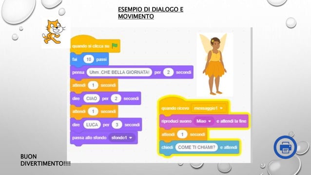 Attivita' con Scratch: schede da stampare | PPTX | Desktop Publishing | Computer Software and ...