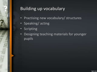 Tools for Reading and Writing in EAL and MFL | PPTX
