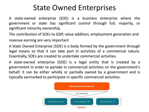 State Owned Enterprise | PPTX