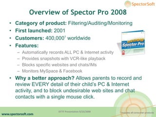 ISTTFSpectorSoftFinal.ppt | Email | Internet