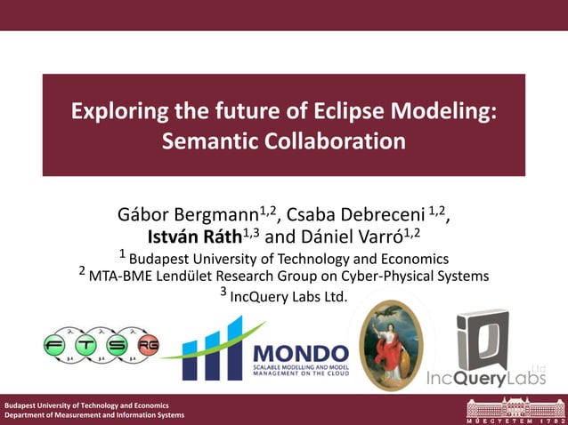 Exploring the Future of Eclipse Modeling: Web and Semantic Collaboration | PPTX