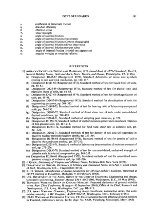 ISTVS Standards 1977 | PDF