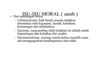 Isu isu-moral | PDF
