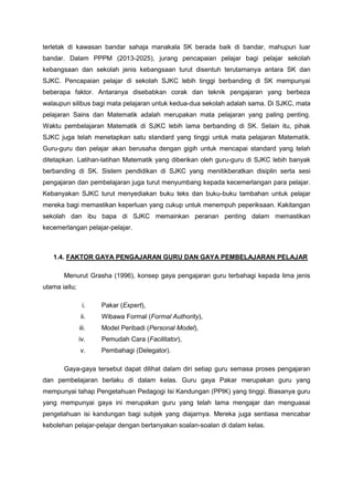 Isu 2 - Jurang Pencapaian Matematik Dalam Kalangan Pelajar di Malaysia ...