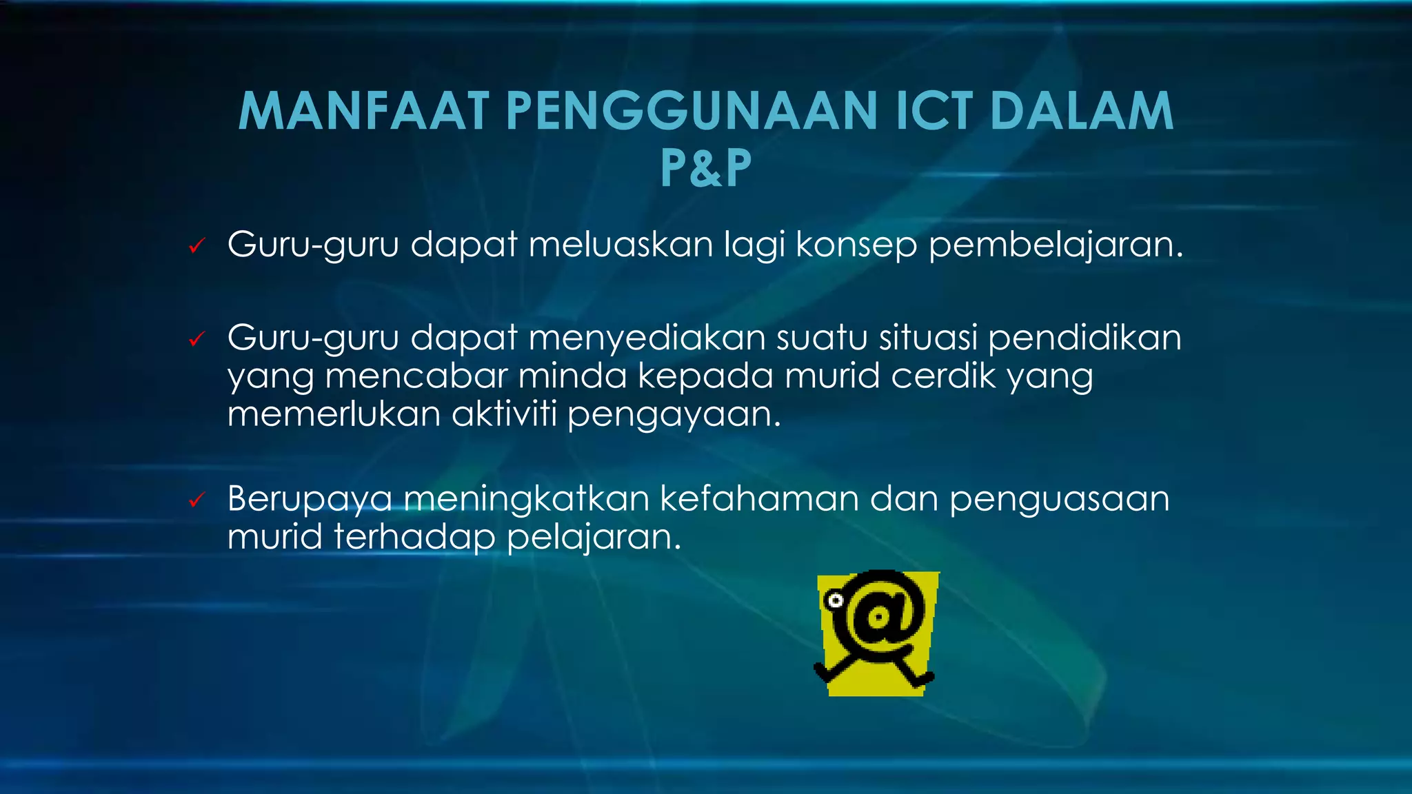 CABARAN DAN ISU PENGGUNAAN ICT DALAM PENDIDIKAN | PPTX