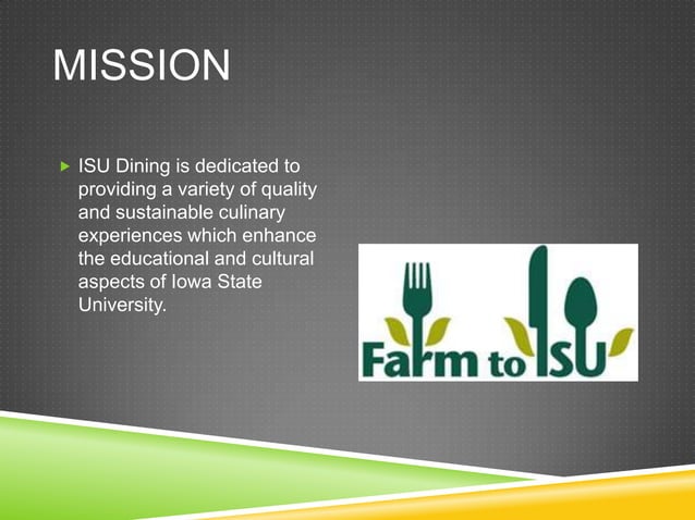 Isu dining | PPT
