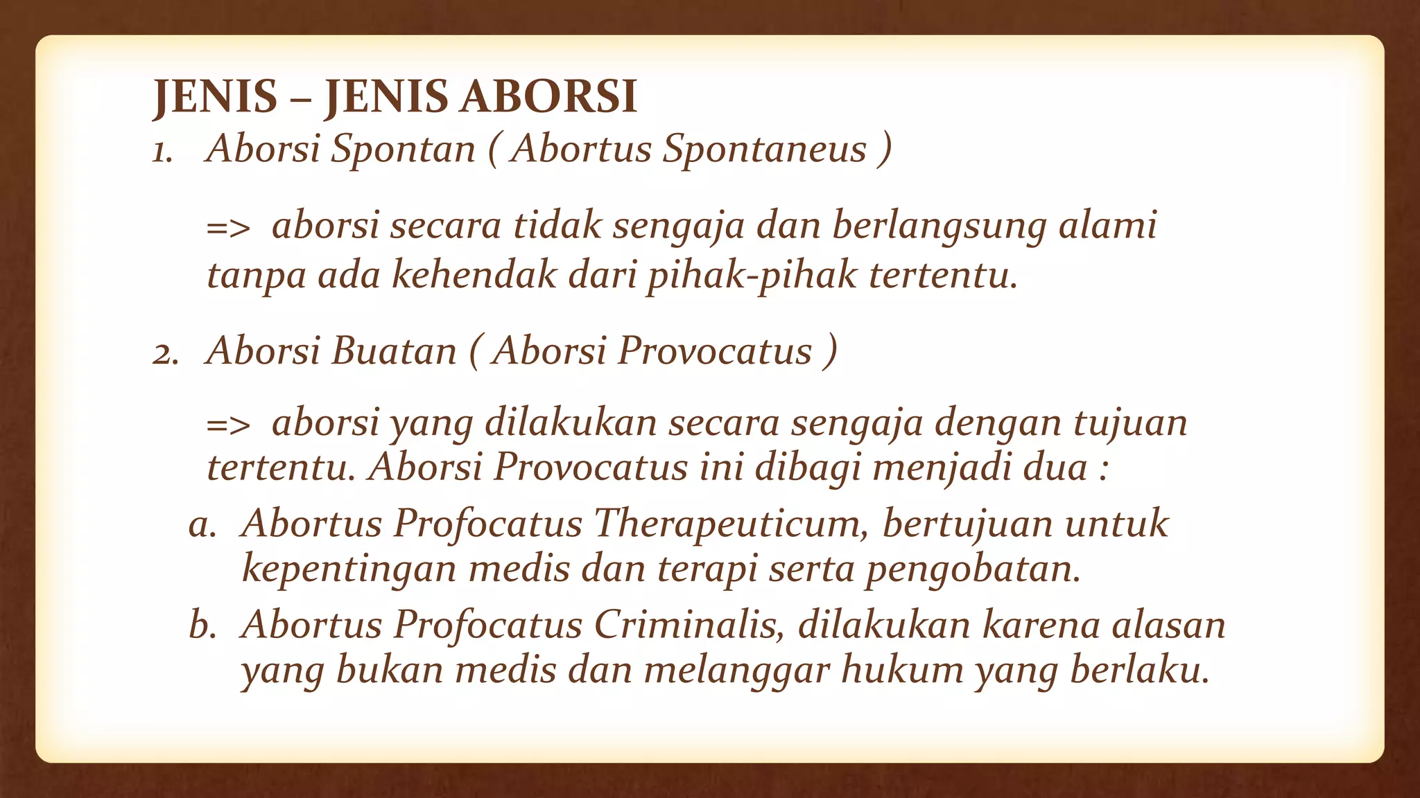Isu etik (aborsi) | PPTX