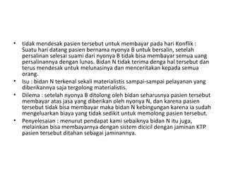 Isu etik, moral dan pengambilan keputusan dalam k.3. | PPT