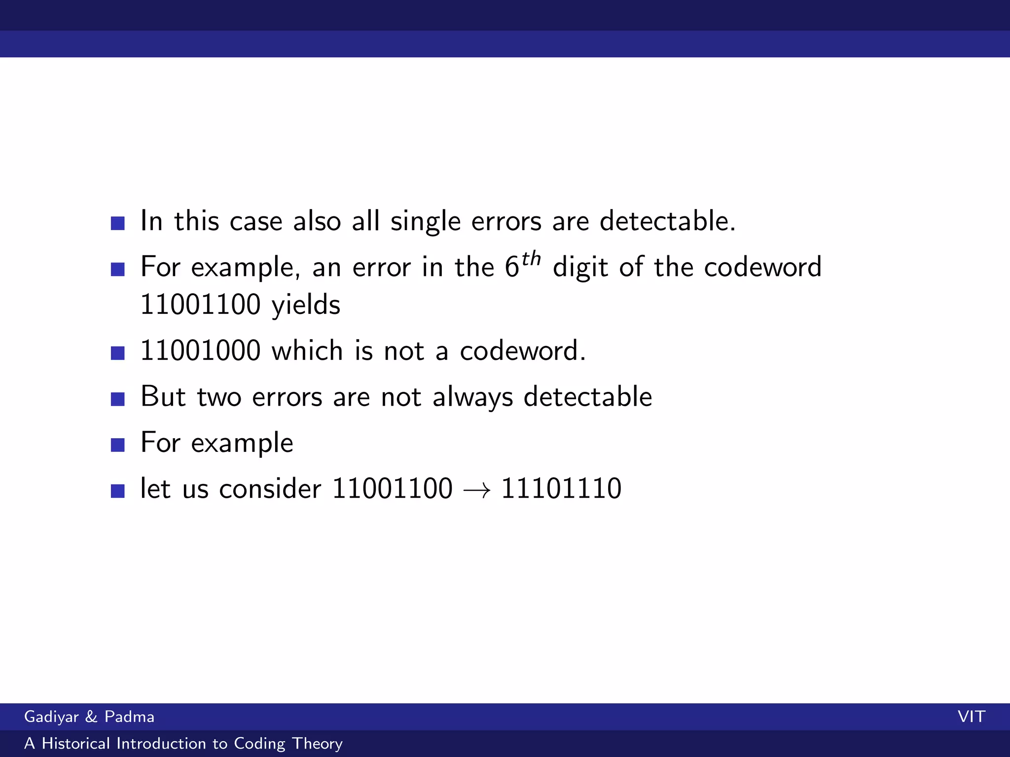 How were the first error correcting codes constructed? A historical introduction to coding ...