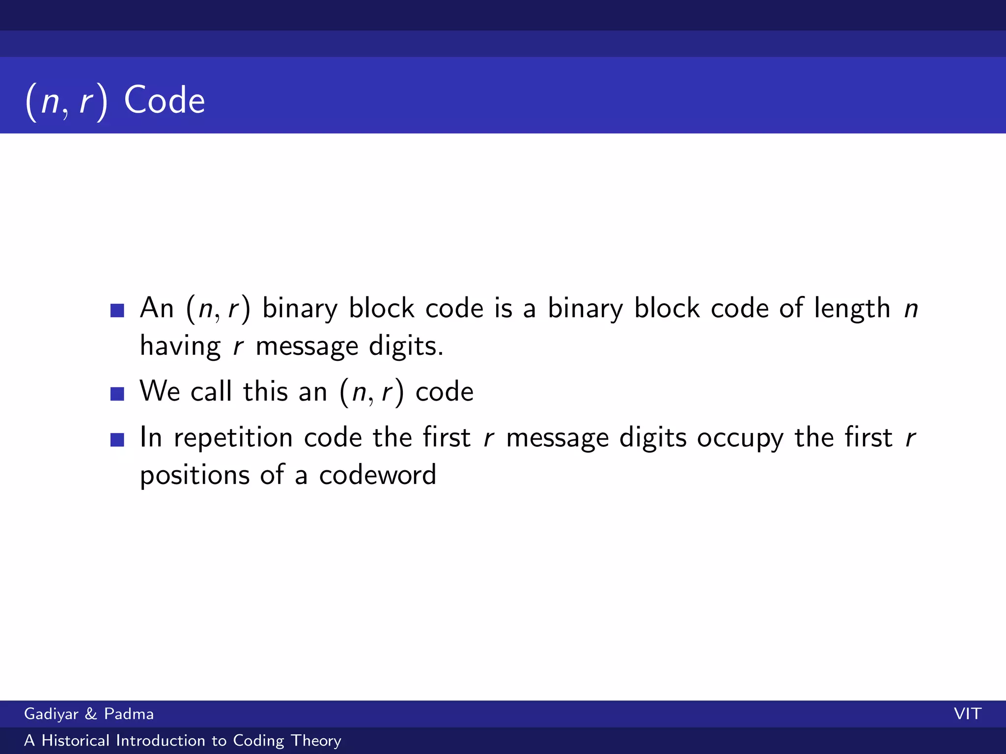 How were the first error correcting codes constructed? A historical introduction to coding ...