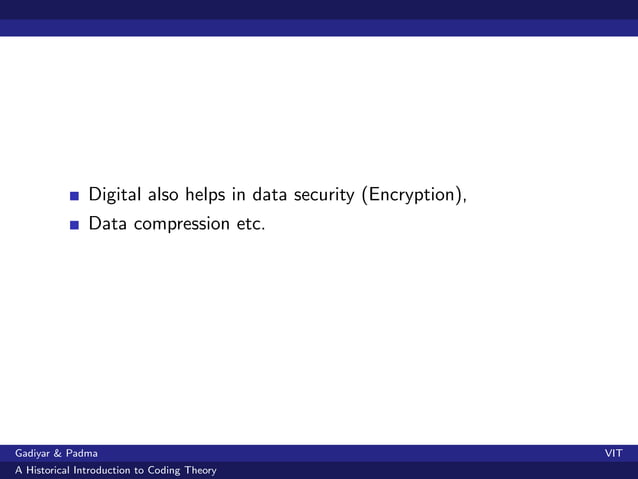 How were the first error correcting codes constructed? A historical introduction to coding ...