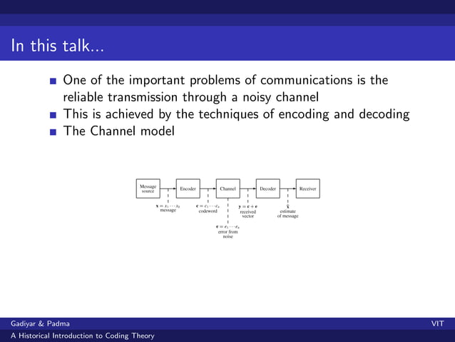 How were the first error correcting codes constructed? A historical introduction to coding ...