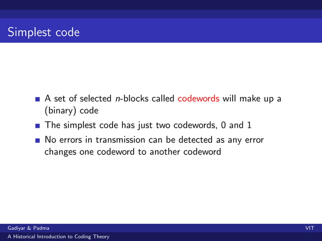 How were the first error correcting codes constructed? A historical introduction to coding ...