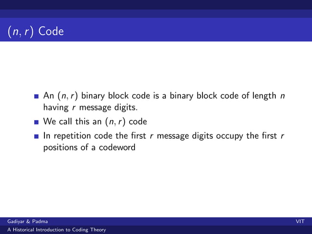 How were the first error correcting codes constructed? A historical introduction to coding ...