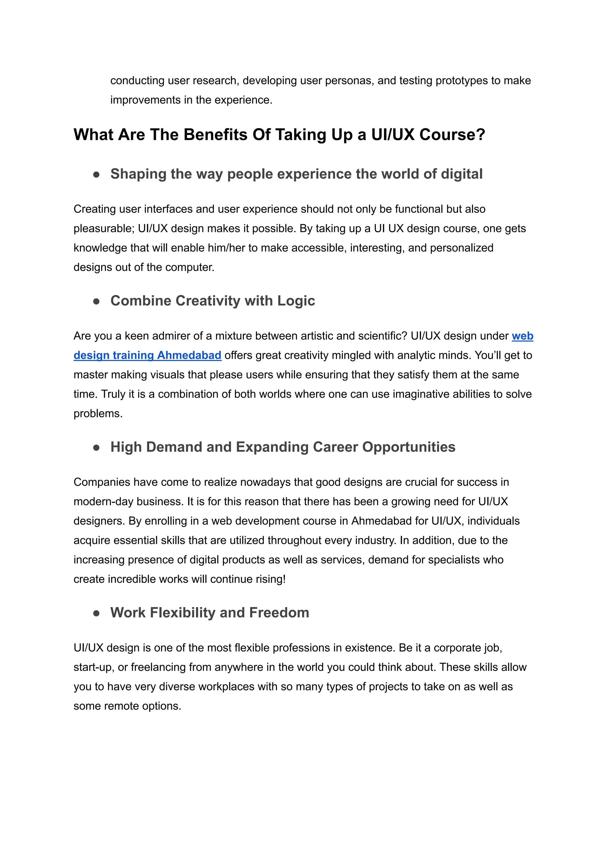 Is UI/UX Design a Good Career? A Complete Course Guide for 2024 | PDF