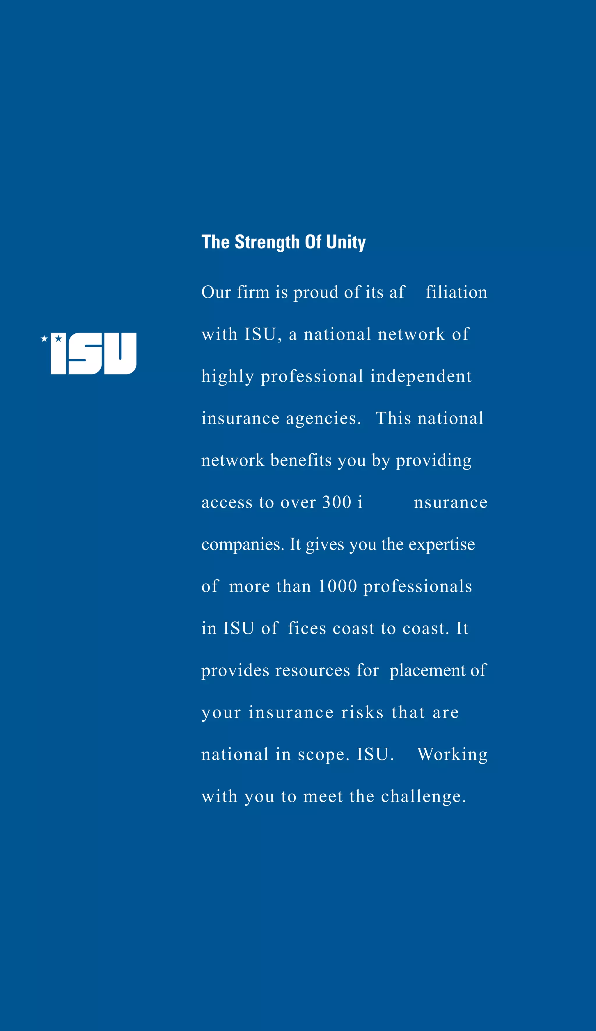 ISU Main Brochure | PPT