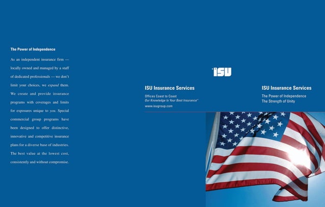 ISU Main Brochure | PPT