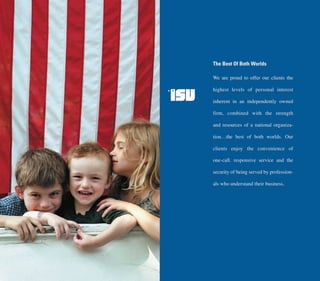 ISU Main Brochure | PPT