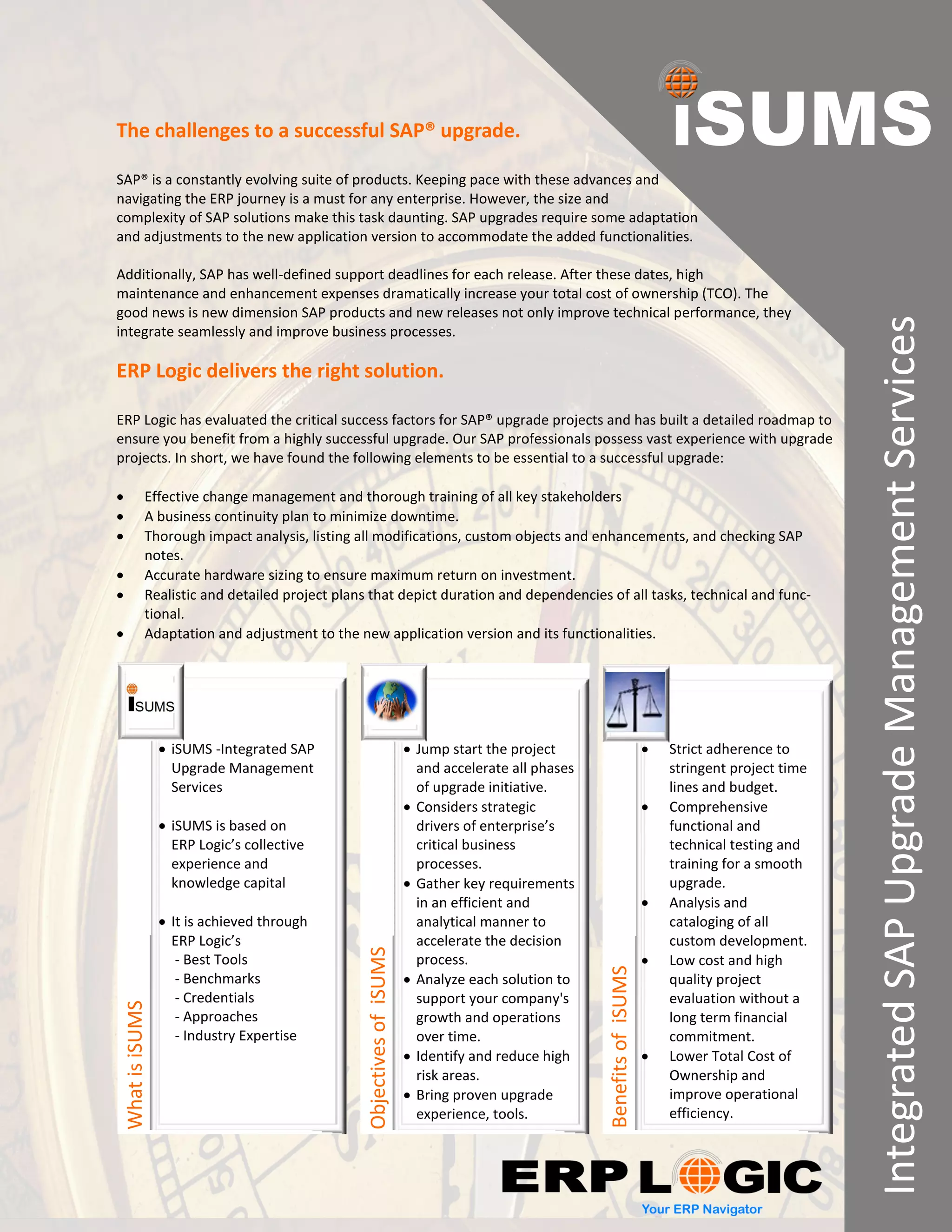 ERP Logic Upgrade Brochure | PDF