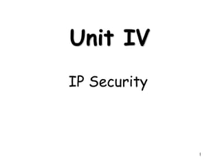 IS Unit-4 .ppt