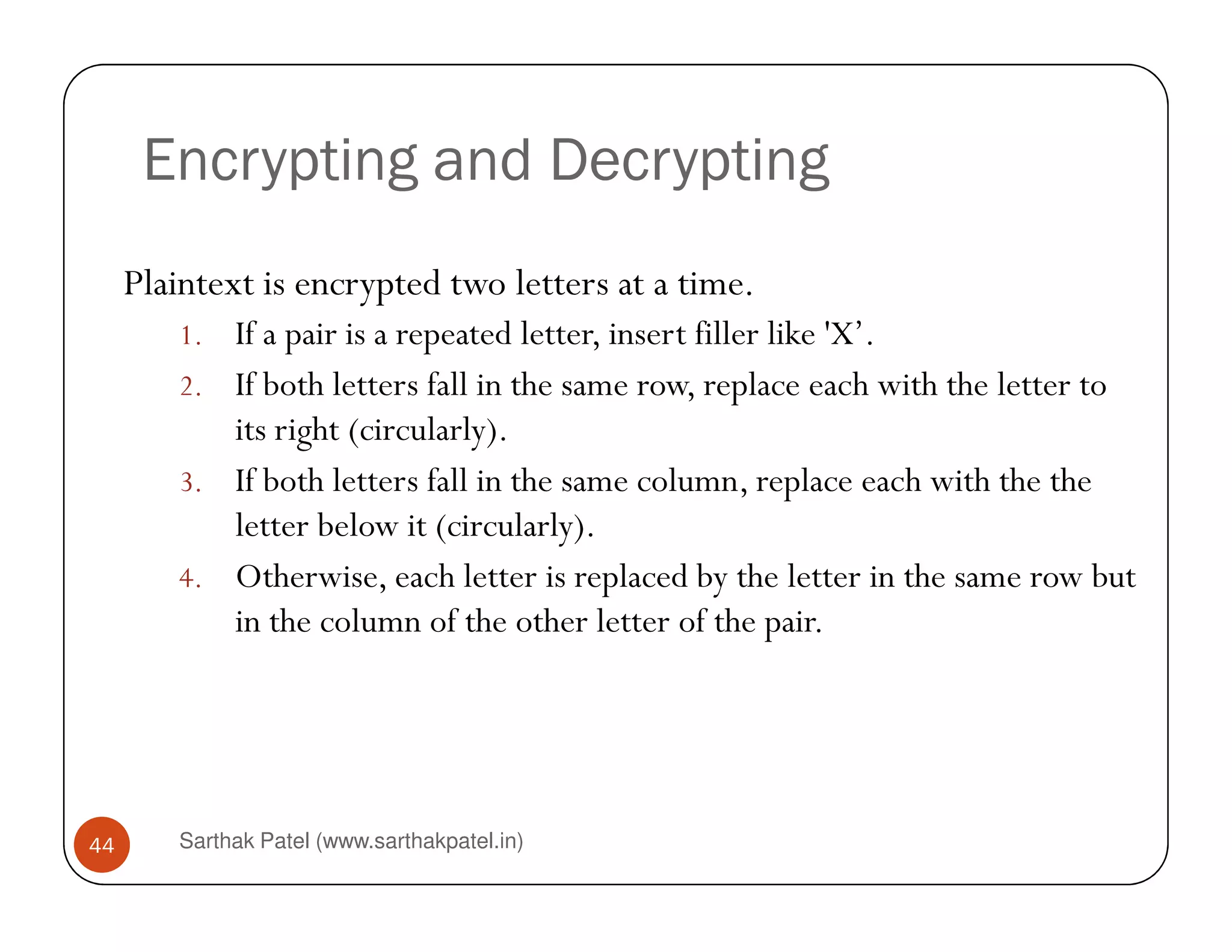 IS Unit 1_Conventional Encryption_Classical Encryption Techniques | PDF