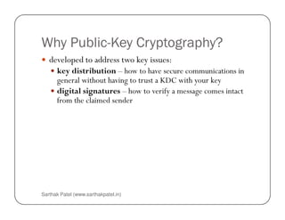 IS Unit 3_Public Key Cryptography | PDF