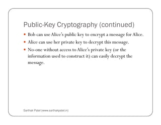 IS Unit 3_Public Key Cryptography | PDF