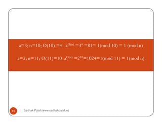 Is unit 4_number_theory | PDF