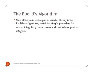 Is unit 4_number_theory | PDF