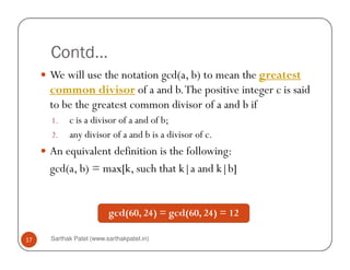 Is unit 4_number_theory | PDF