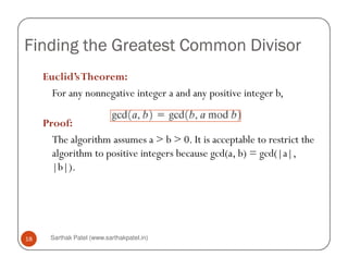 Is unit 4_number_theory | PDF
