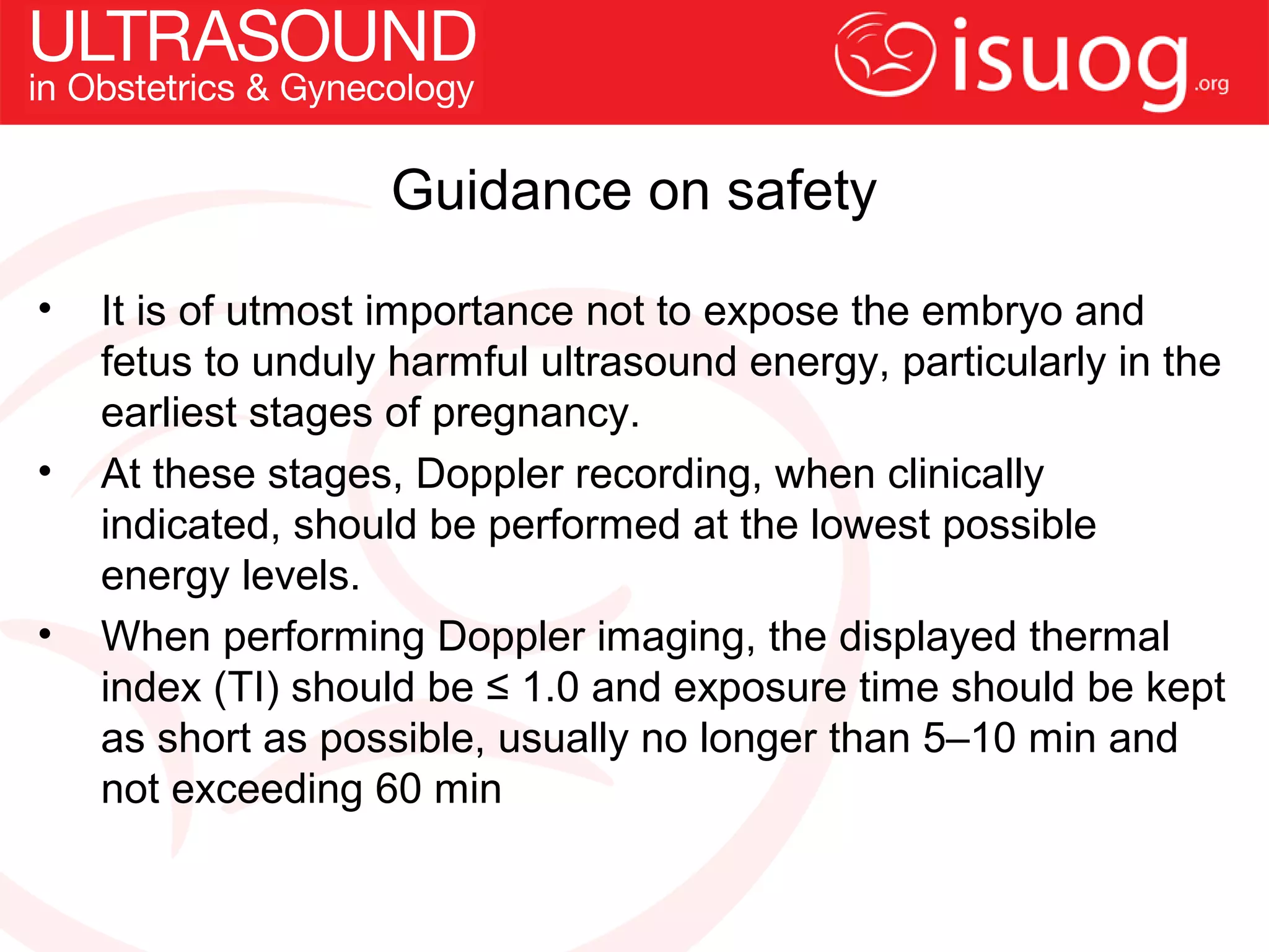ISUOG Practice Guidelines: Use of Doppler ultrasonography in obstetrics ...