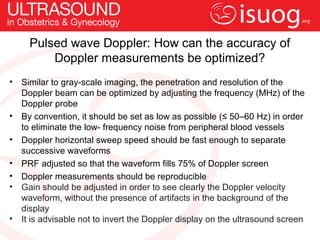 ISUOG Practice Guidelines: Use of Doppler ultrasonography in obstetrics ...