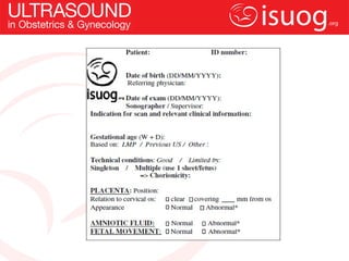 ISUOG Mid-trimester Guidelines | PPT