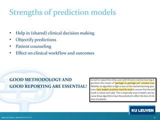 A plea for good methodology when developing clinical prediction models ...