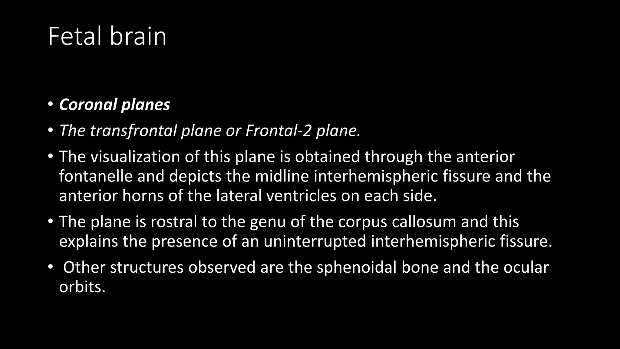 Isuog fetal cns usg guidelines | PPTX