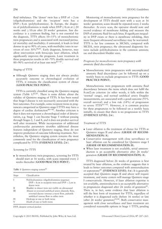 Guía ISUOG sobre ecografía en embarazo gemelar | PDF