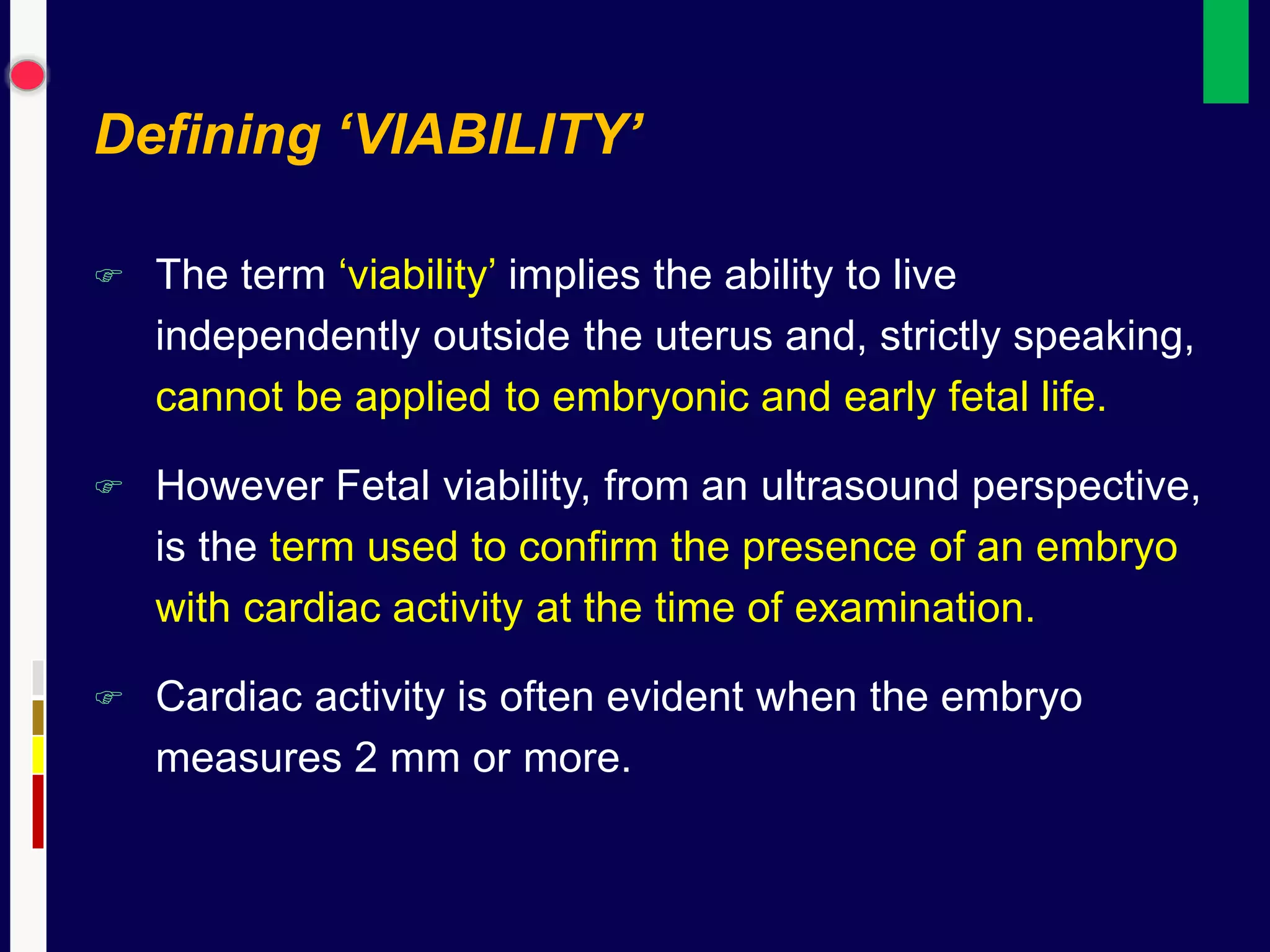 Isuog practice guidelines performance of first trimester fetal ...