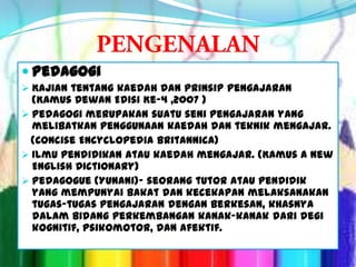 Isu pengetahuan pedagogi 2 | PPTX