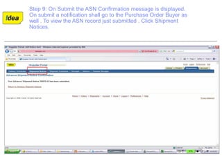 I supplier supplier_asn_training_manual | PDF | Logistics | Business