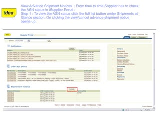 I supplier supplier_asn_training_manual | PDF | Logistics | Business