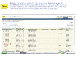 I supplier supplier_asn_training_manual | PDF | Logistics | Business