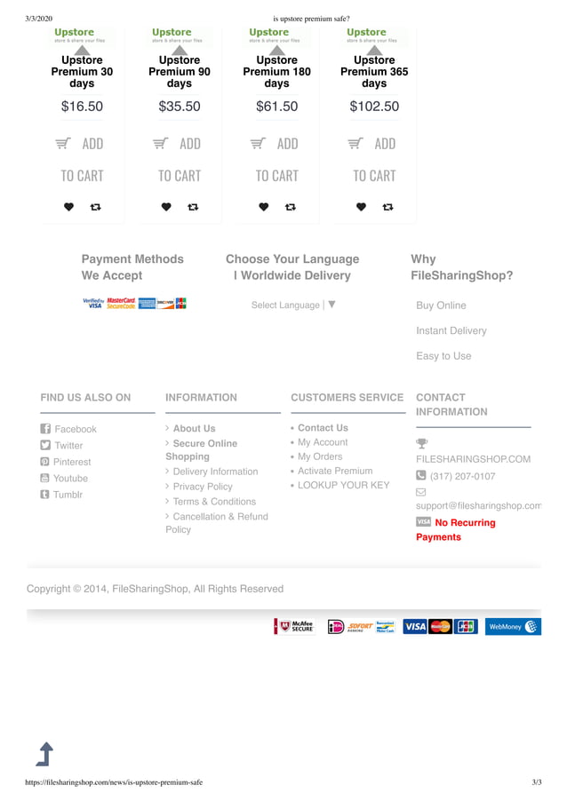 Is upstore premium safe | PDF | Free download