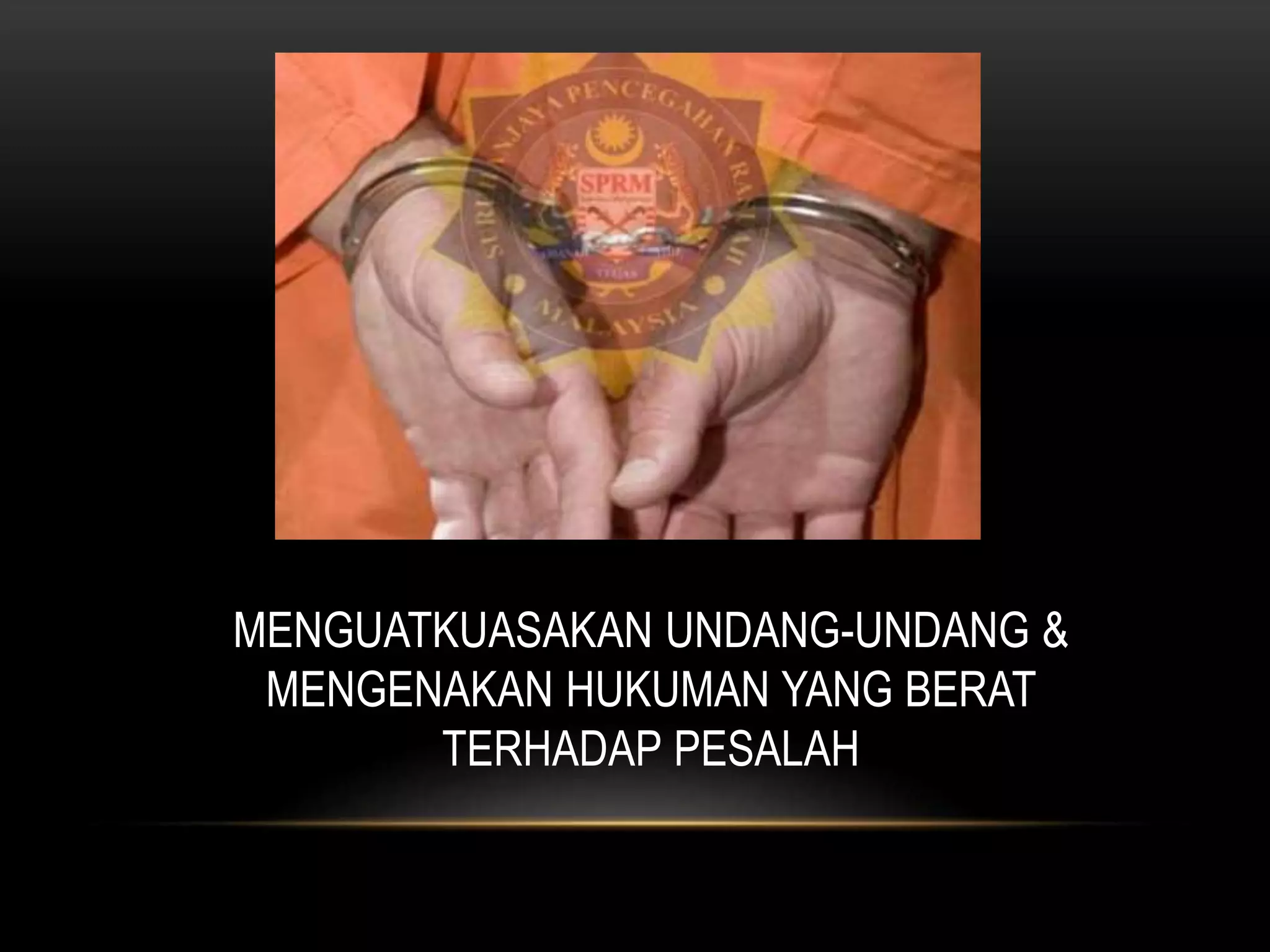 Isu rasuah di malaysia | PPTX