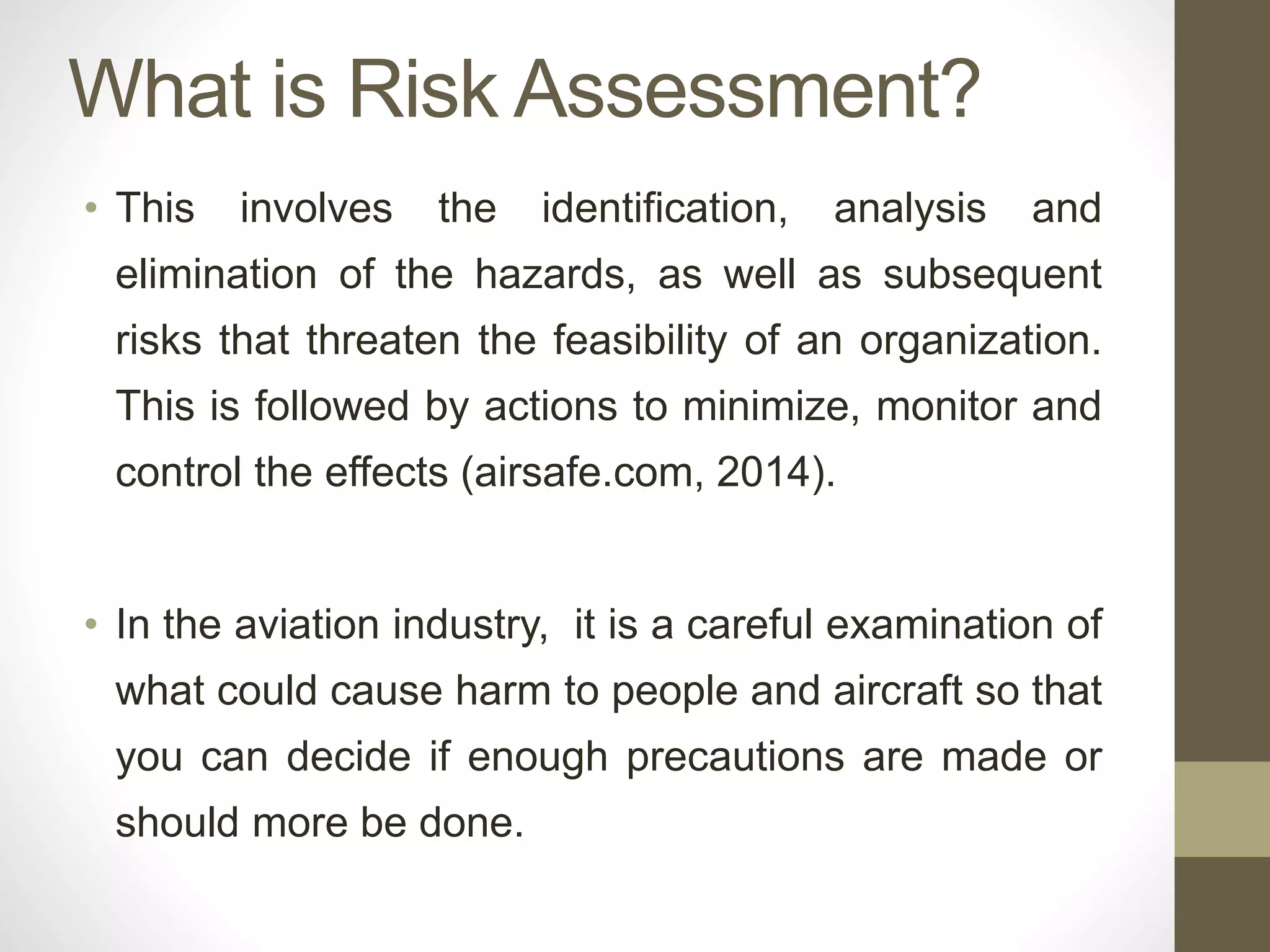 Risk Assessment and Management | PPTX