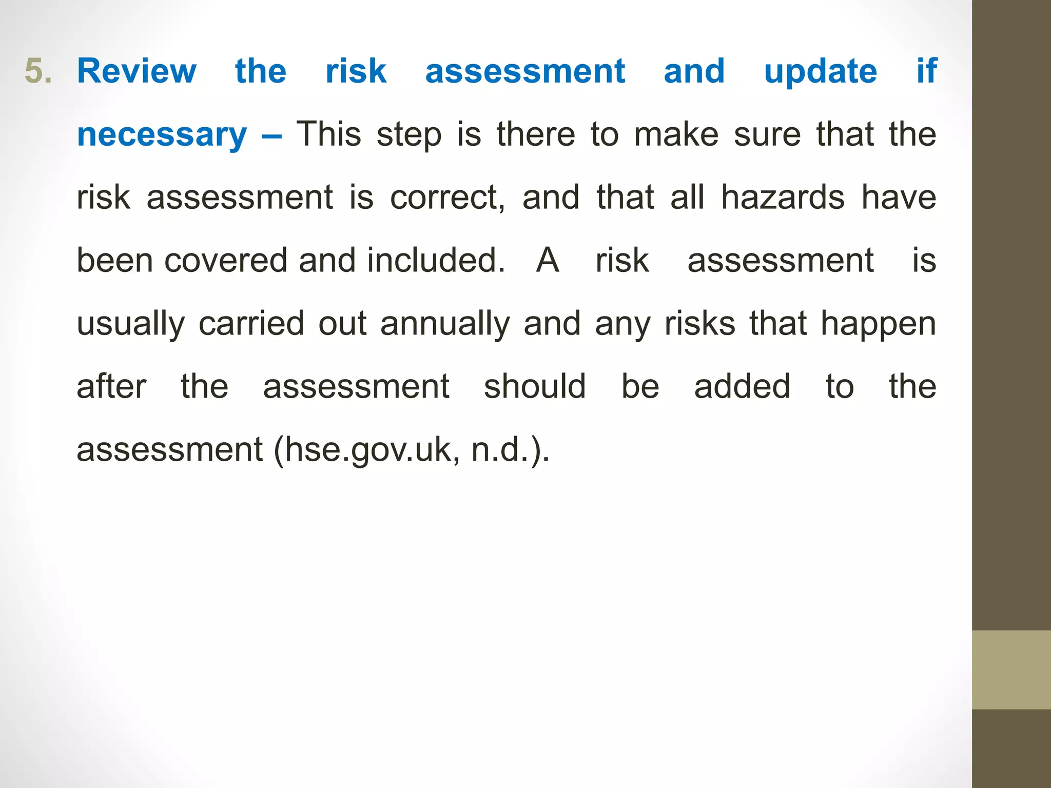 Risk Assessment and Management | PPTX