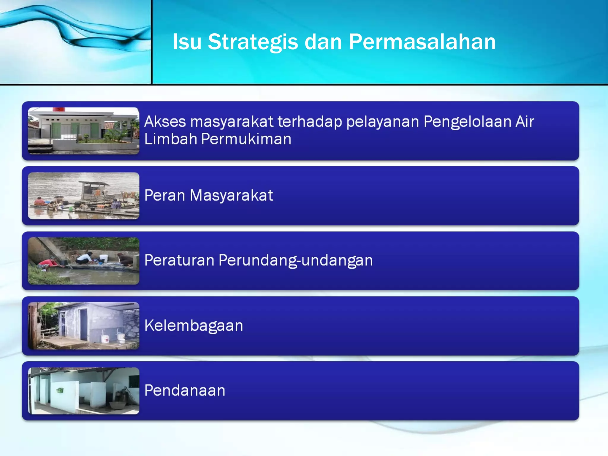 Isu strategis, permasalahan dan tantangan pengembangan sistem ...