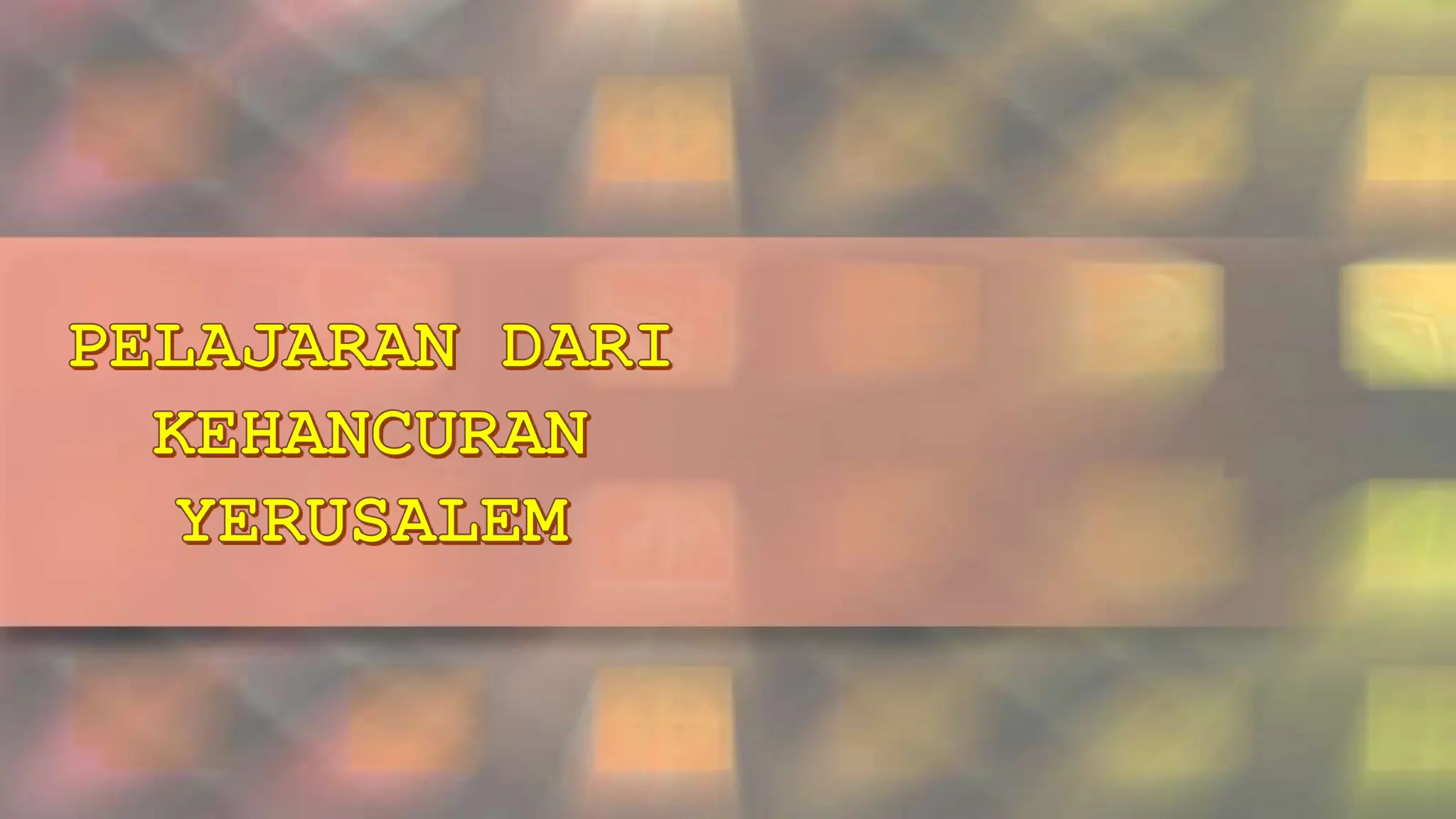 Sekolah Sabat - Triwulan 2 2024 - Pelajaran 2 | PPTX