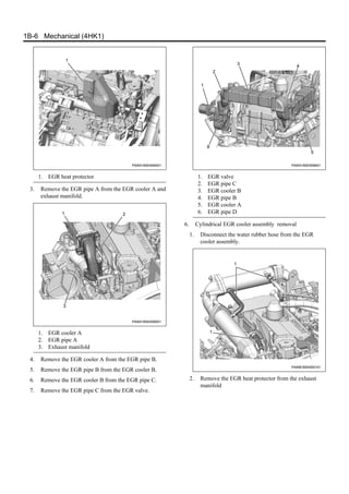 Isuzu 4 hk1 diesel engine service repair manual | PDF